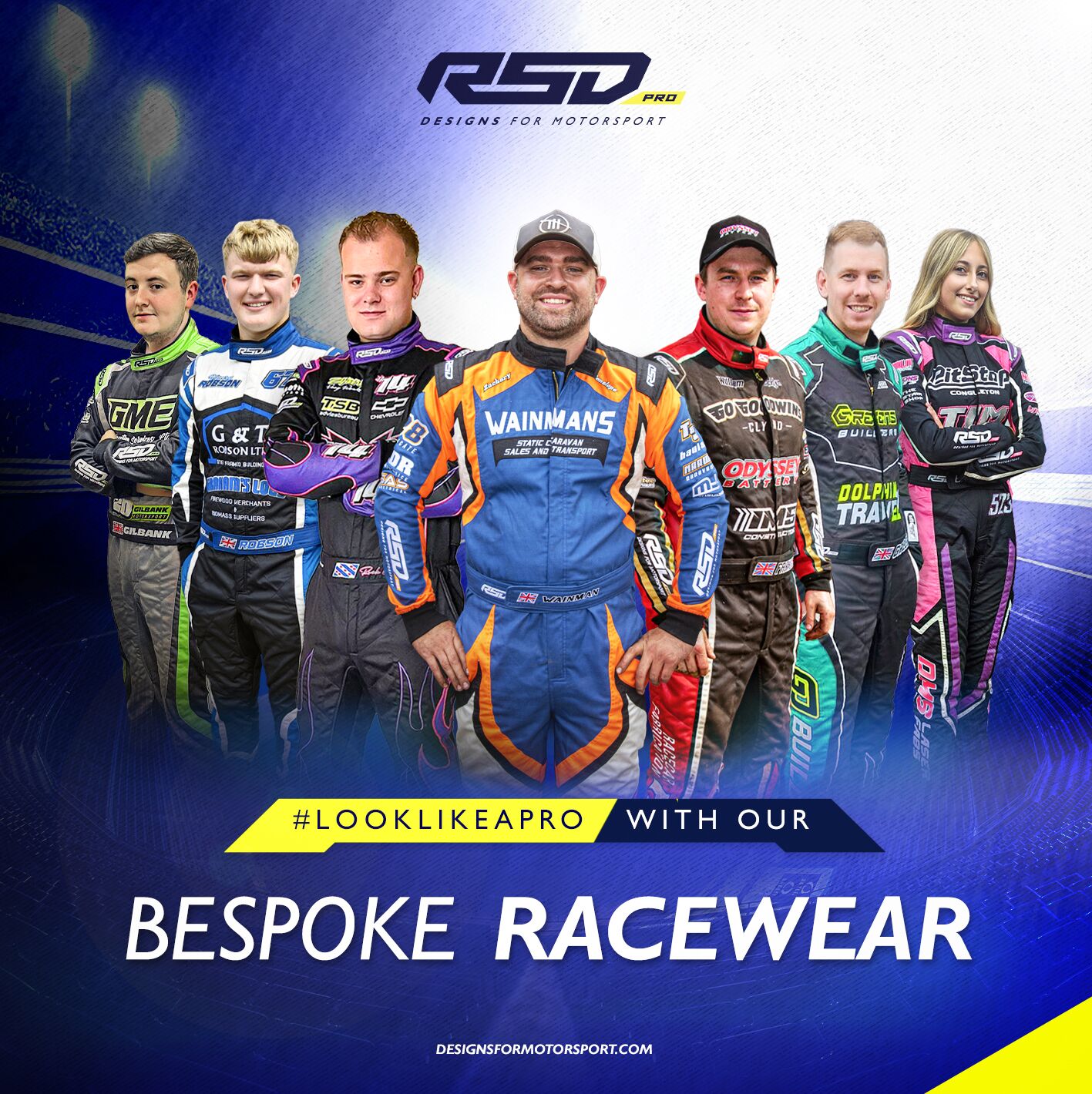 SFI 3.2A/5 approved custom racing suits | RSD-PRO - Designs for Motorsport